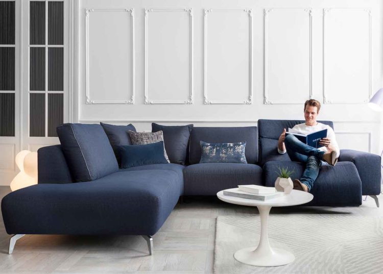 Natuzzi Italia Domino Corner Sofa - Midfurn Furniture Superstore