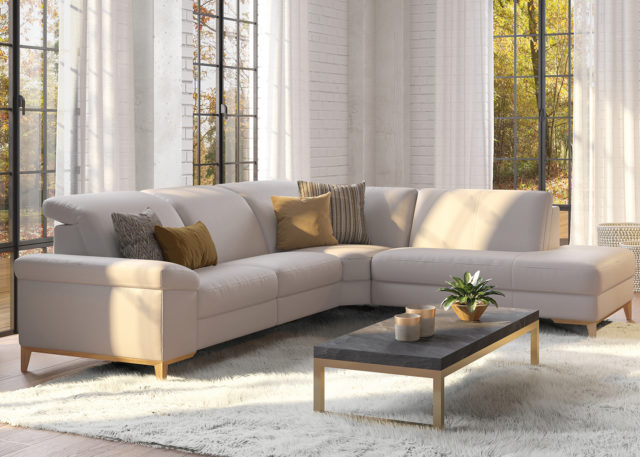 Natuzzi Italia Domino Corner Sofa - Midfurn Furniture Superstore