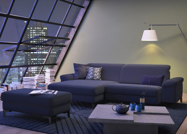 Natuzzi Italia Domino Corner Sofa - Midfurn Furniture Superstore