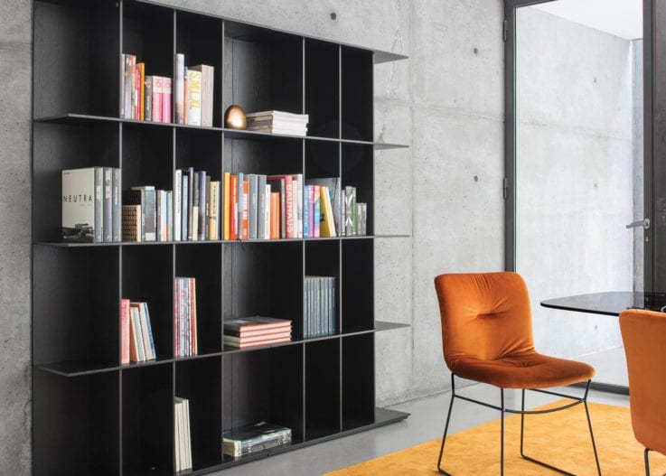 Calligaris Division Tall Bookcase - Midfurn Furniture Superstore