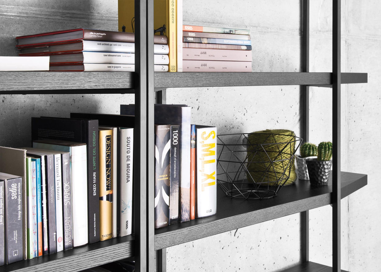 Calligaris Hangar Tall Bookcase - Midfurn Furniture Superstore