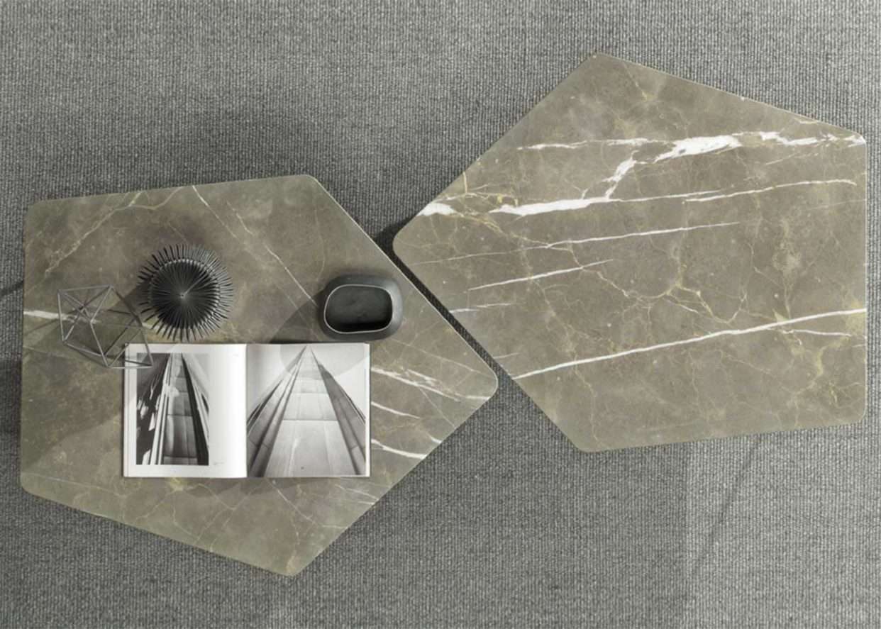 Natuzzi Italia Chocolat Coffee Tables - Midfurn Furniture Superstore