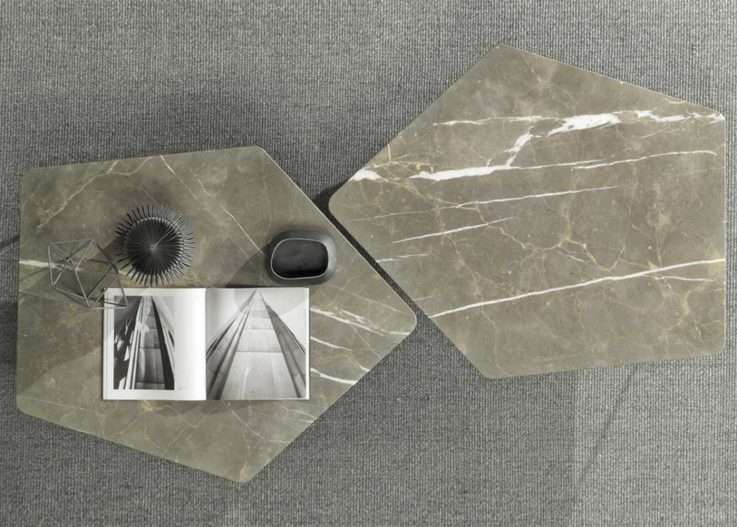 Natuzzi Italia Chocolat Coffee Tables - Midfurn Furniture Superstore