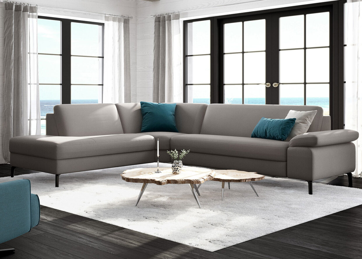 ROM Davis Chaise Sofa - Midfurn Furniture Superstore