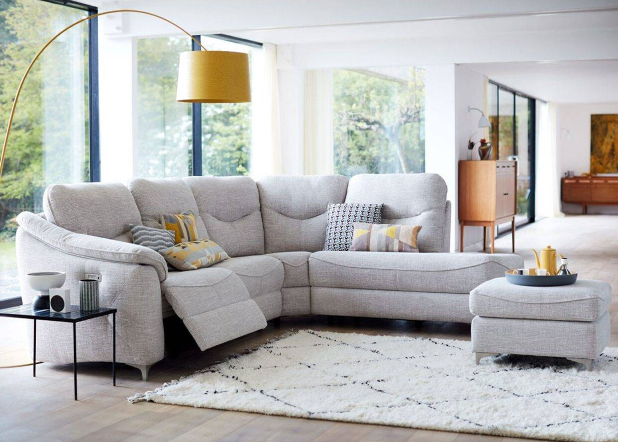 G Plan Jackson Corner Chaise Sofa - Midfurn Furniture Superstore