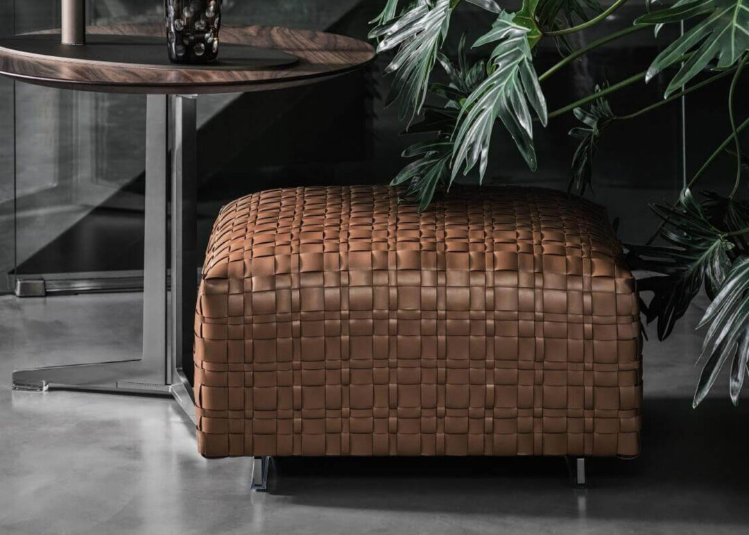 Flexform Bangkok Ottoman - Midfurn Furniture Superstore
