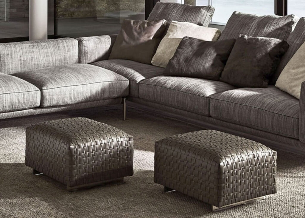 Flexform Bangkok Ottoman - Midfurn Furniture Superstore