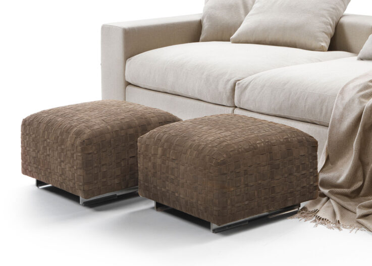Flexform Bangkok Ottoman - Midfurn Furniture Superstore