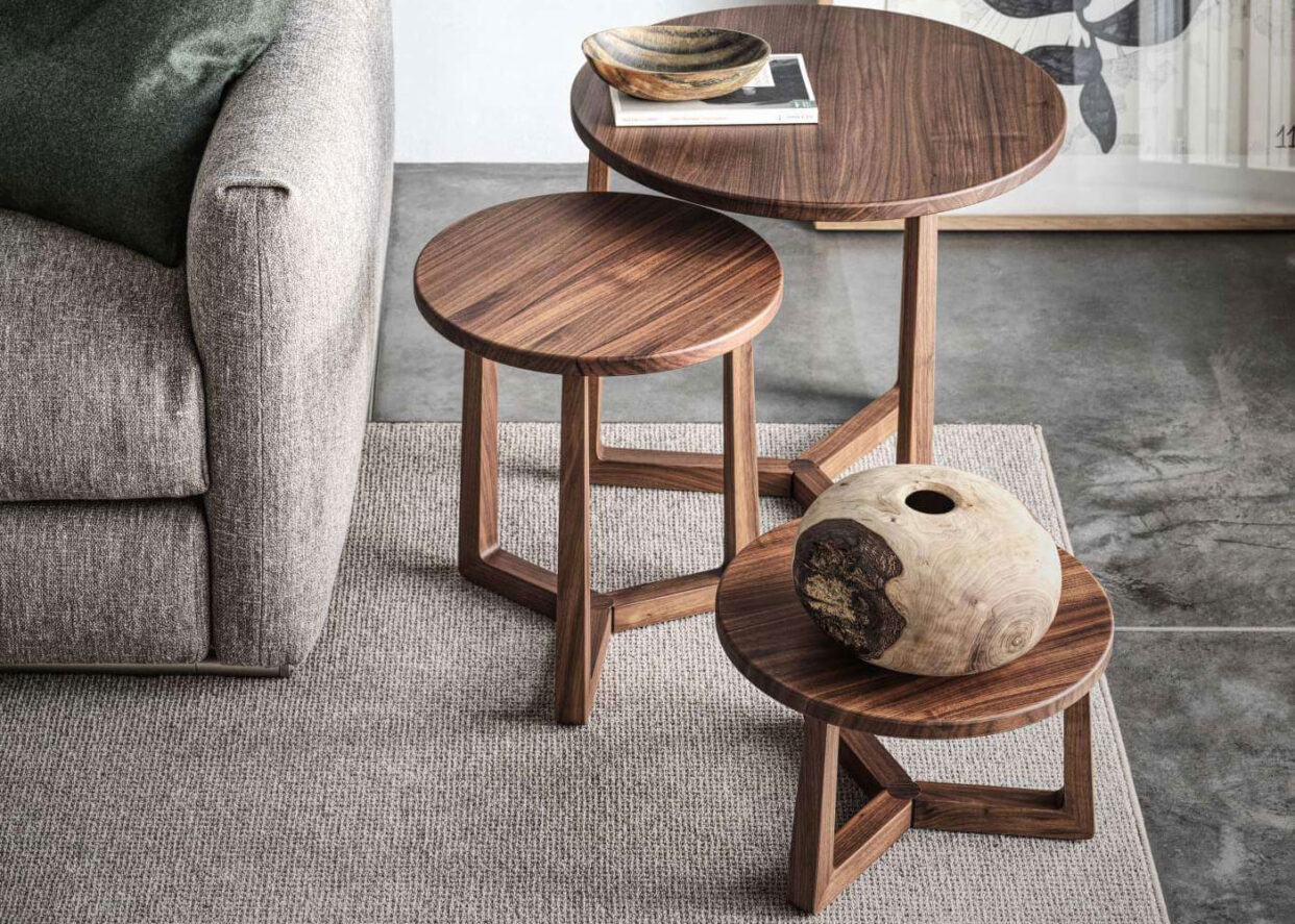 Flexform Jiff Side Tables - Midfurn Furniture Superstore