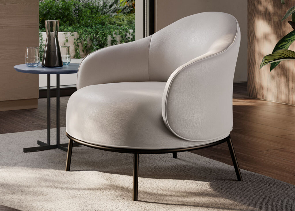 Natuzzi Italia Botanic Chair - Midfurn Furniture Superstore