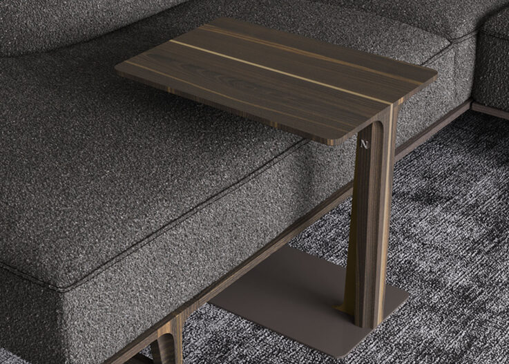 Natuzzi Italia Kendo Side Table - Midfurn Furniture Superstore