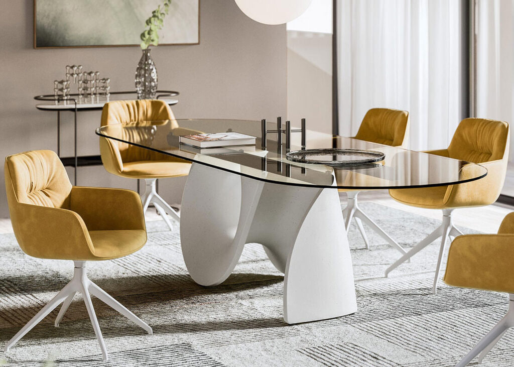 Calligaris Seashell Dining Table - Midfurn Furniture Superstore