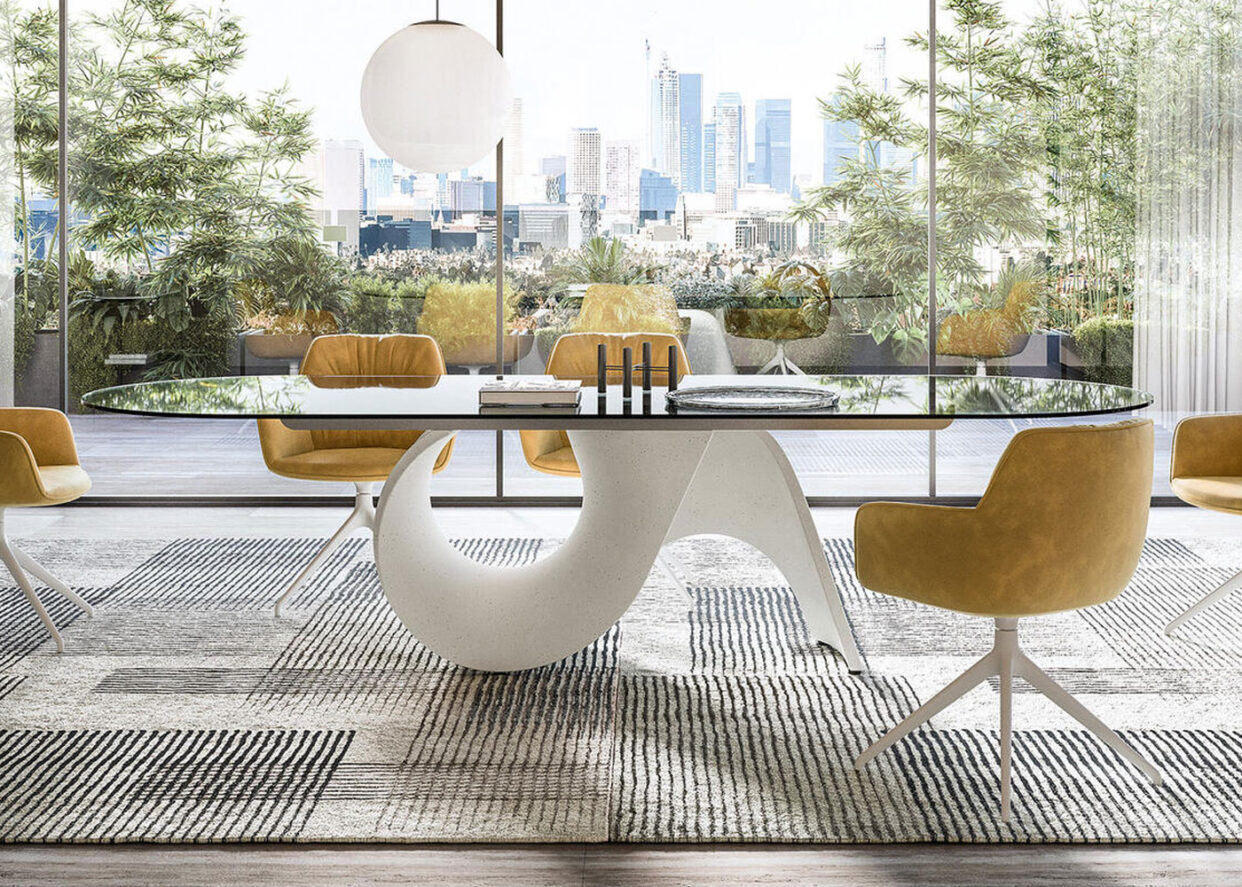 Calligaris Seashell Dining Table - Midfurn Furniture Superstore