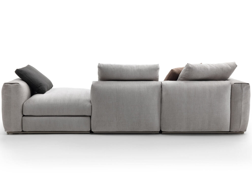 Flexform Asolo Sofa with open back seat - Midfurn Furniture Superstore