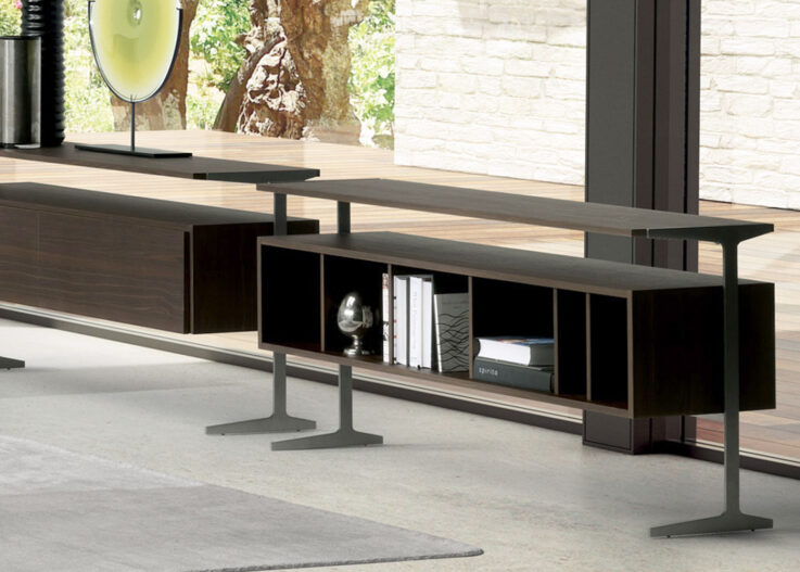 Natuzzi Italia Ido Console Table - Midfurn Furniture Superstore