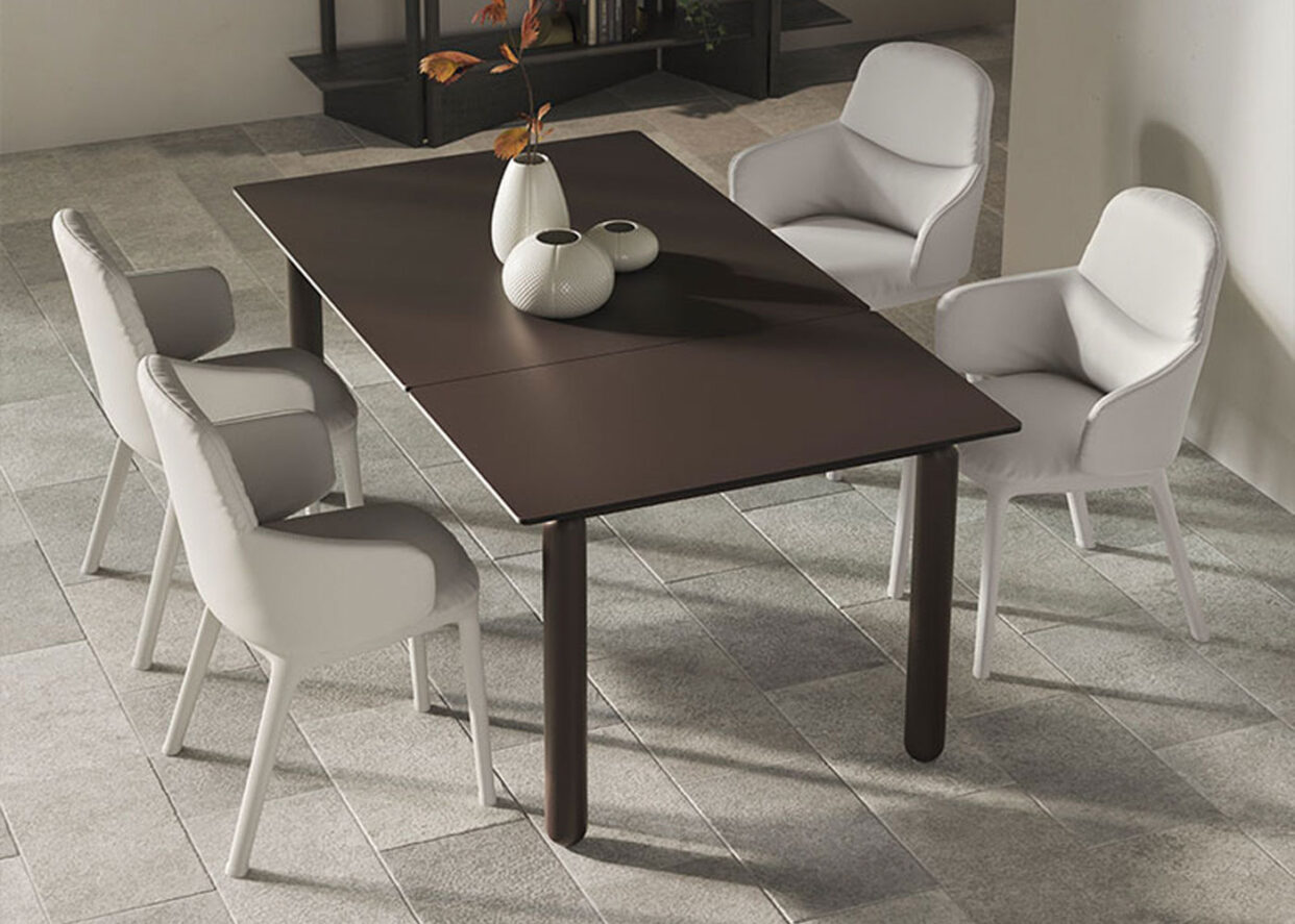 Natuzzi Italia Edgar Dining Armchair - Midfurn Furniture Superstore