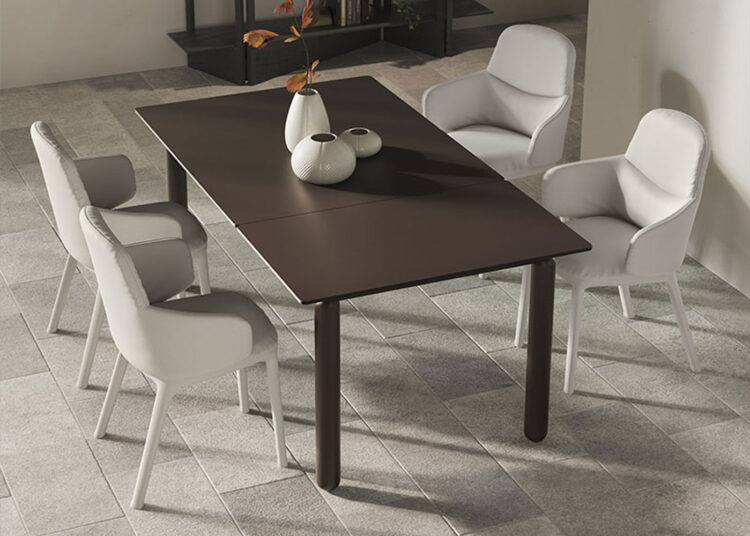 Natuzzi Italia Edgar Dining Armchair - Midfurn Furniture Superstore