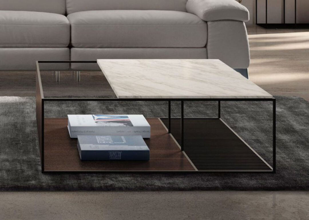 Natuzzi Italia Fil rouge Coffee Table - Midfurn Furniture Superstore
