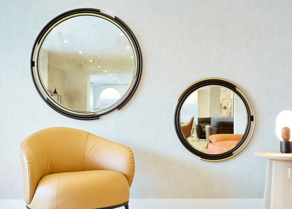 Natuzzi Italia Orfeo Mirror - Midfurn Furniture Superstore