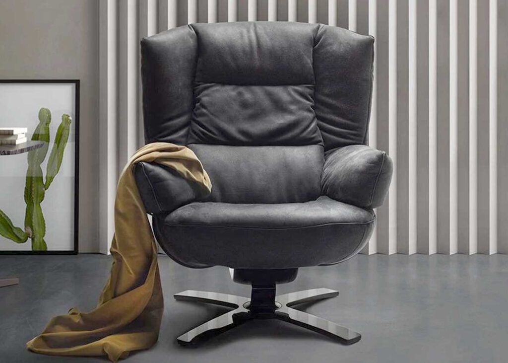 Natuzzi Italia Revive Shuttle Armchair - Midfurn Furniture Superstore