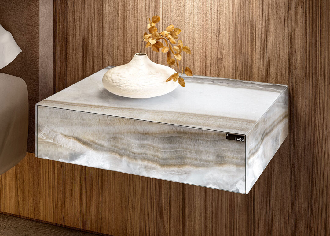 LAGO Materia bedside Table 1070 - Midfurn Furniture Superstore