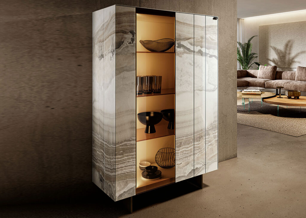 LAGO N.O.W. Display Cabinet - Midfurn Furniture Superstore