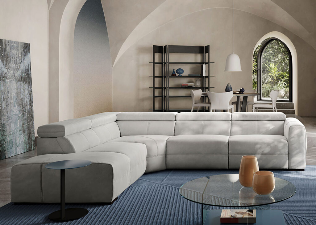 Natuzzi Italia Balance Corner Sofa - Midfurn Furniture Superstore