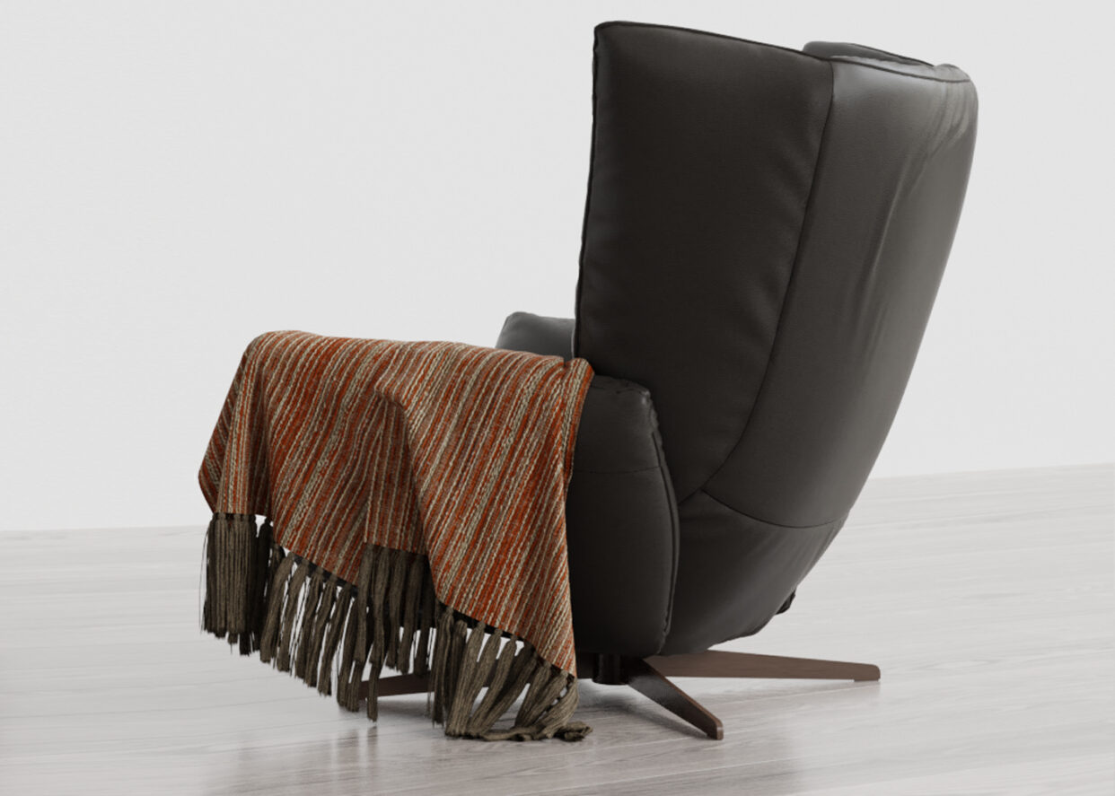Natuzzi Italia Tulip Recliner Armchair - Midfurn Furniture Superstore