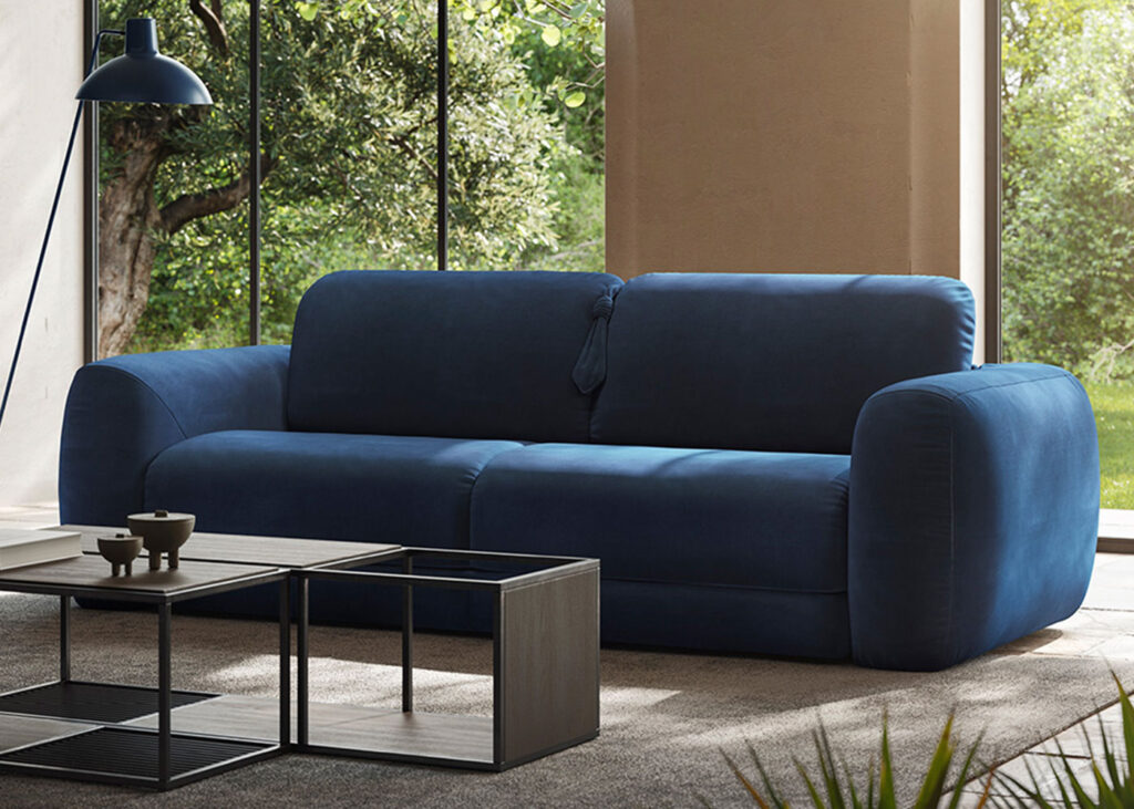 Natuzzi Italia Simple Bed Sofa - Midfurn Furniture Superstore