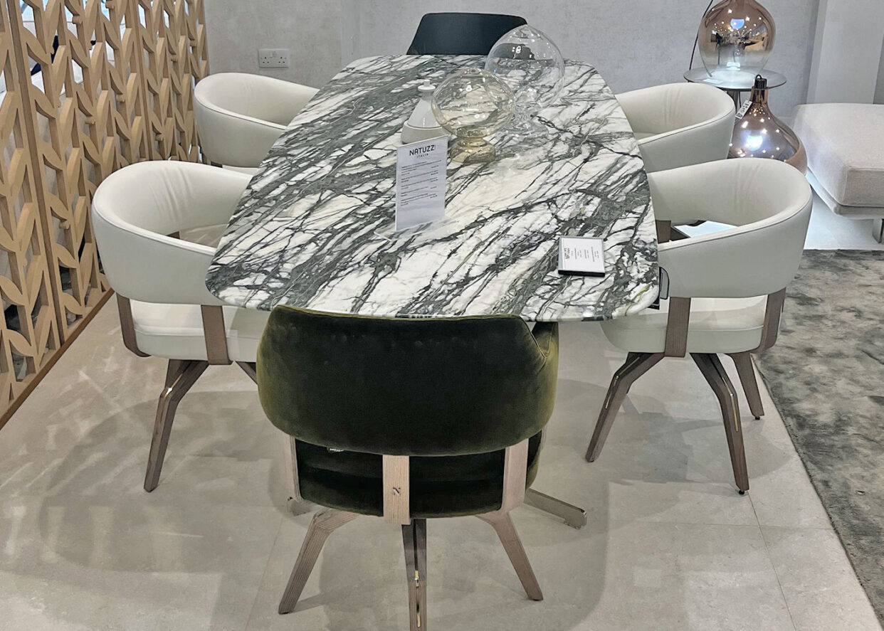 Natuzzi Italia Campus dining table - Midfurn Furniture Superstore